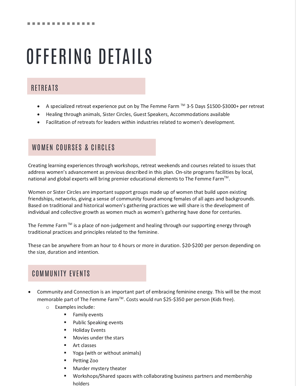 The Femme Farm Start-up | IFundWomen