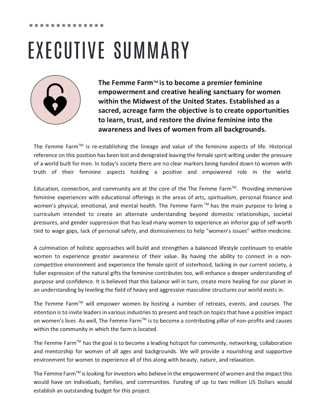 The Femme Farm Start-up | iFundWomen