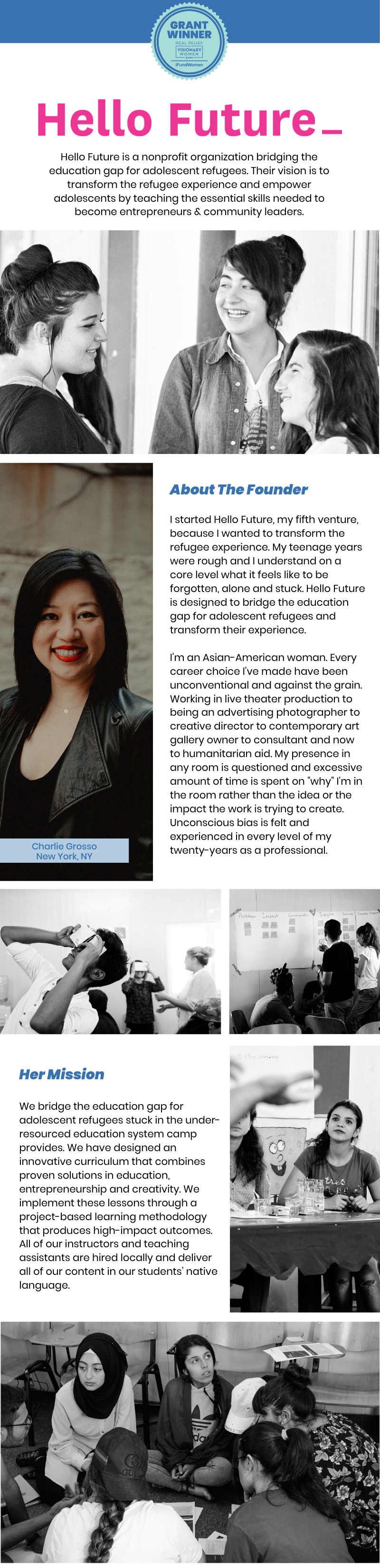 Hello Future | IFundWomen