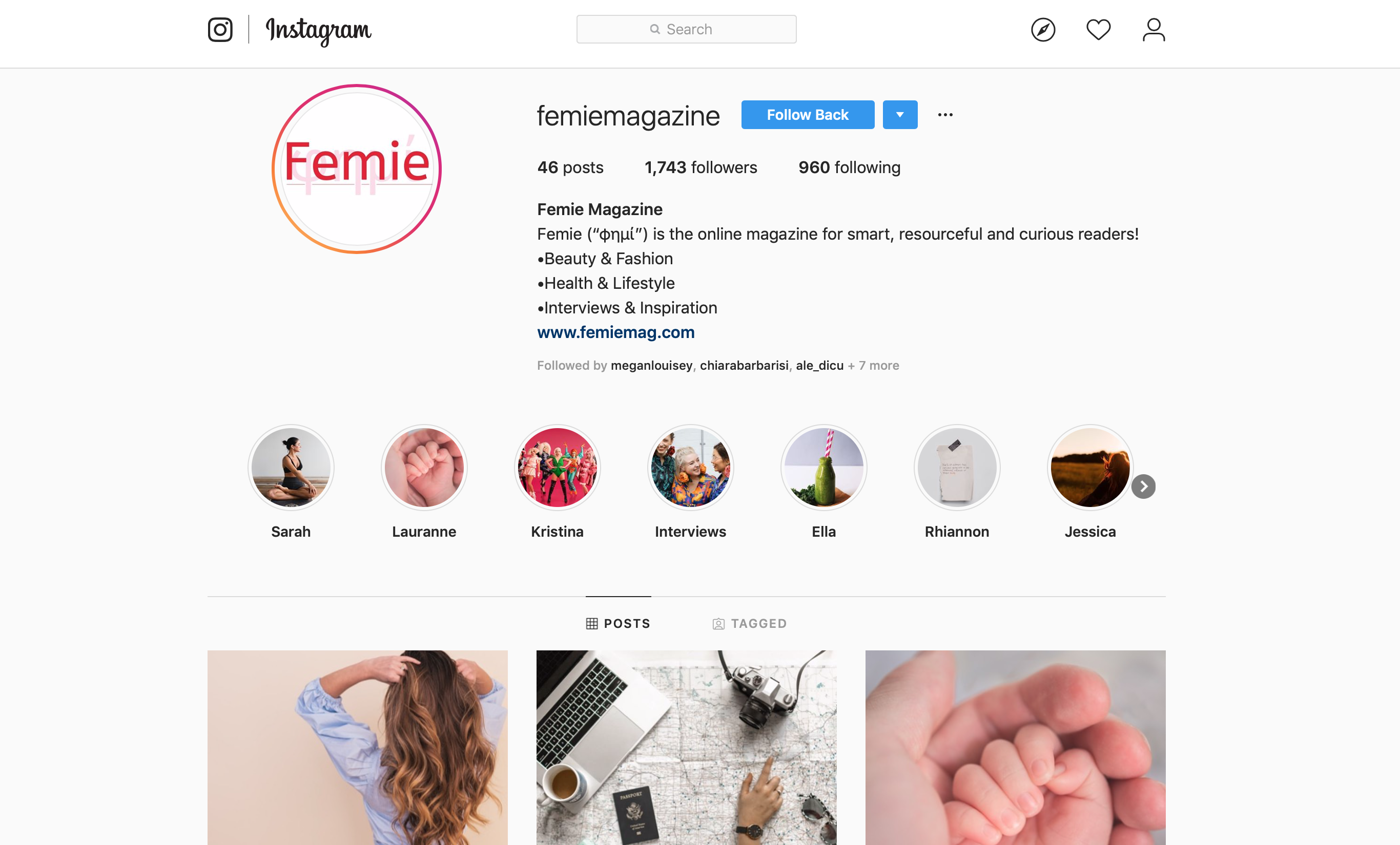 Femie Magazine | IFundWomen