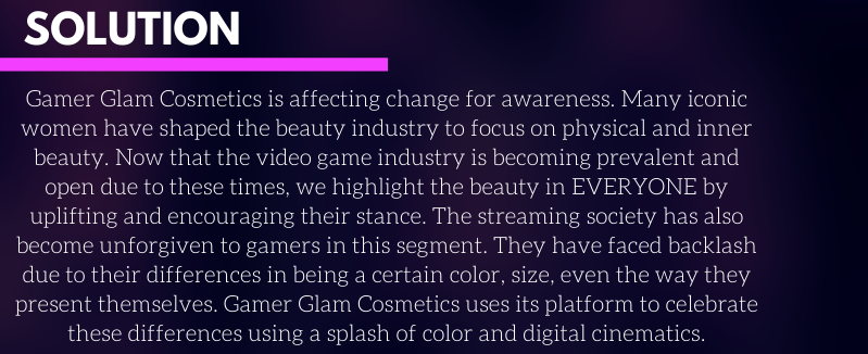 Gamer Glam Cosmetics | IFundWomen