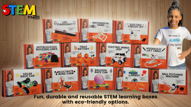 STEM Powered Kits - S.T.E.M. Learning Boxes | IFundWomen