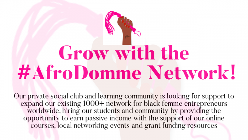 Grow with the AfroDomme Network | IFundWomen